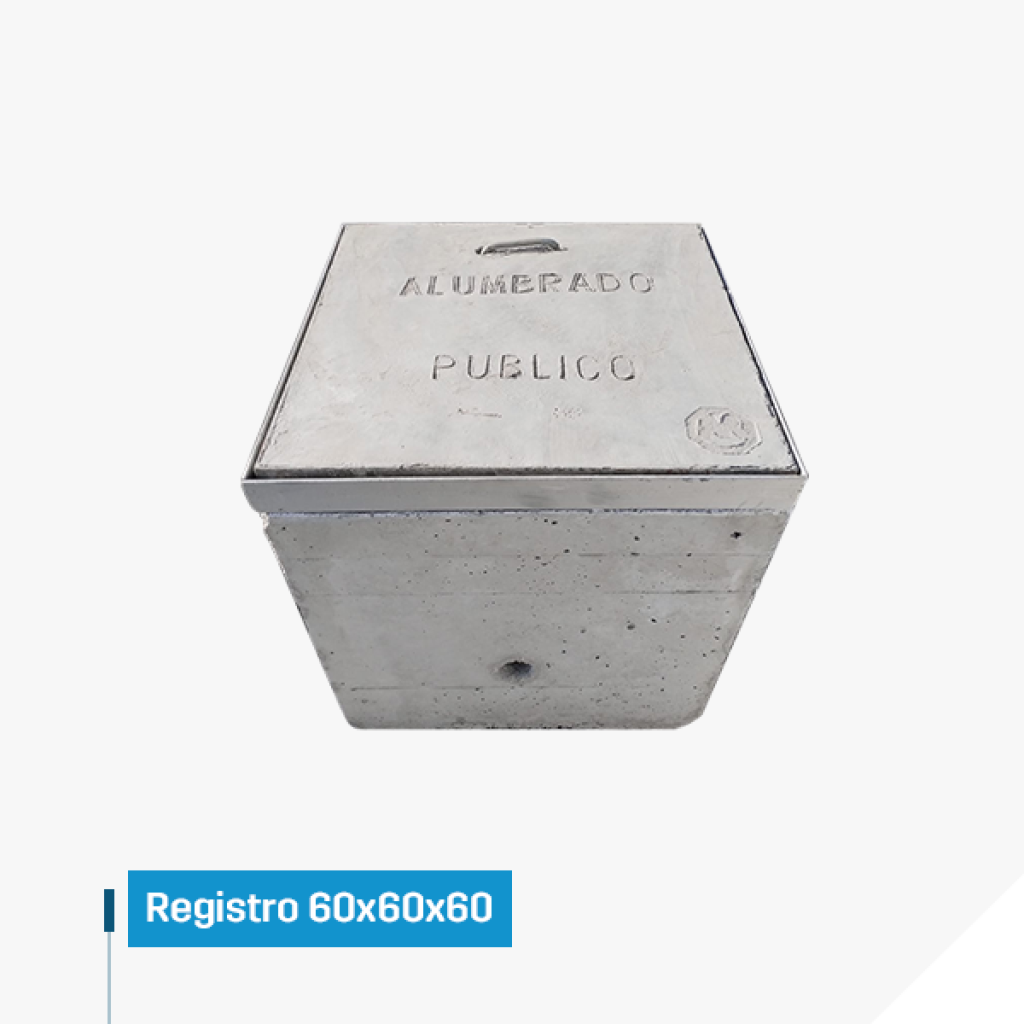 Registro 60x60x60 - Multicreto